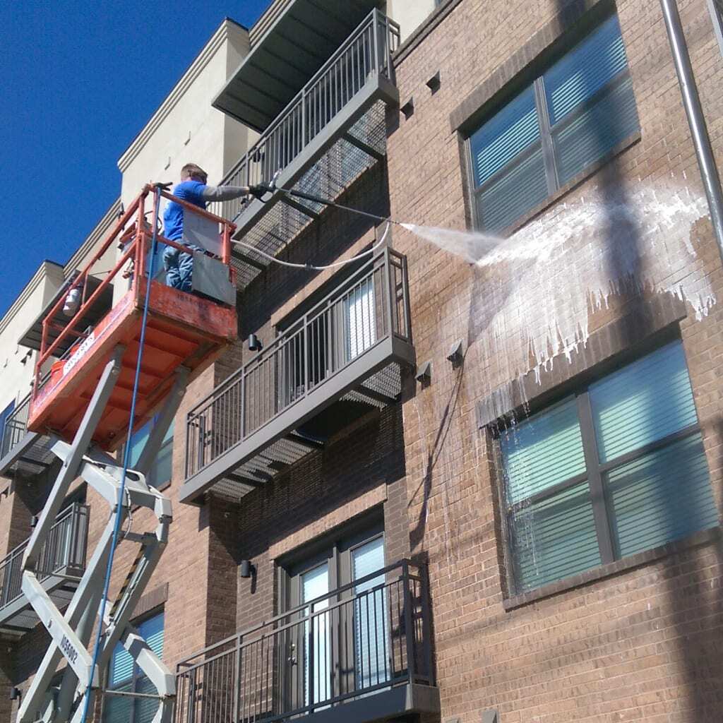 Apartment Building Power Washing - Titan Pressure Washing